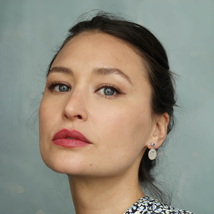 Orno Slice Earrings • Judith Peterhoff • Dainty Hook Earrings